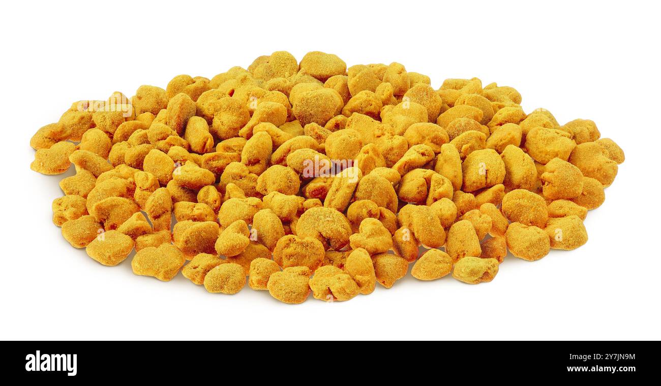 Bee pollen grains isolated on white background Stock Photo - Alamy