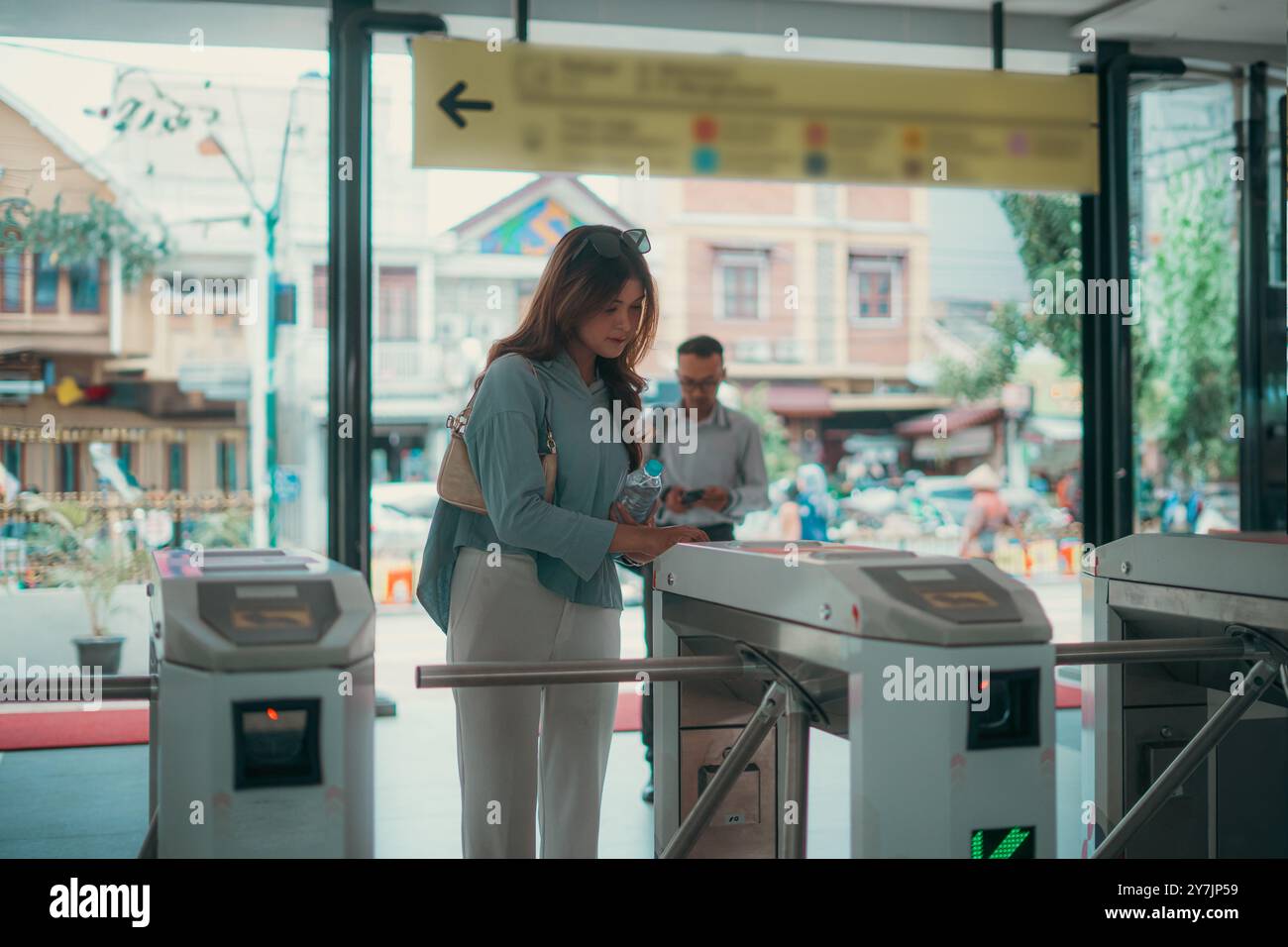 Exploring the Urban Journey Navigating Through Modern Transit Gates ...