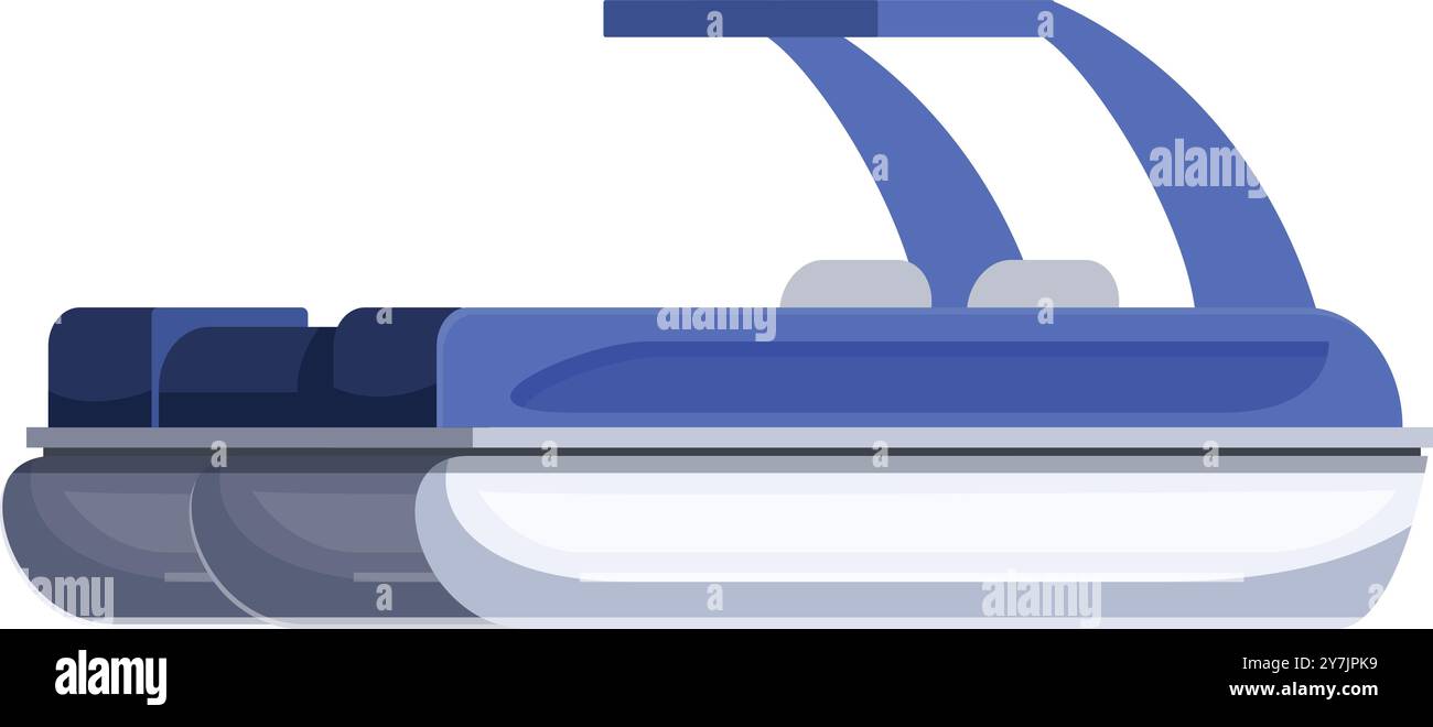 Blue pontoon Cut Out Stock Images & Pictures - Alamy