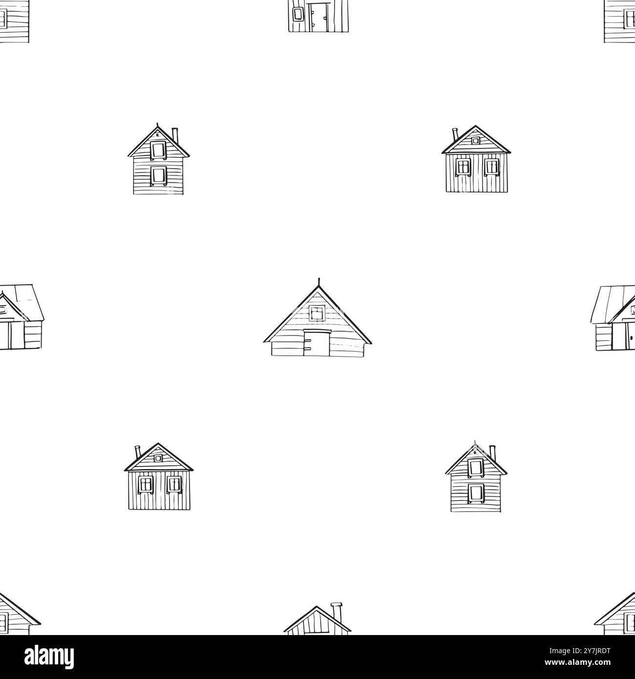 Colorful facade buildings icon Black and White Stock Photos & Images ...