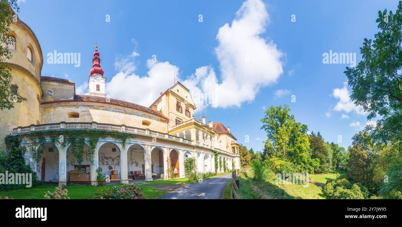 Schloss Hollenegg Castle in hamlet Hollenegg Schwanberg Süd-Steiermark ...