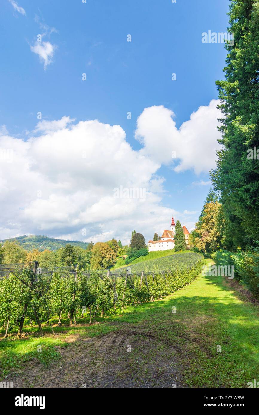 Schloss Hollenegg Castle in hamlet Hollenegg Schwanberg Süd-Steiermark ...