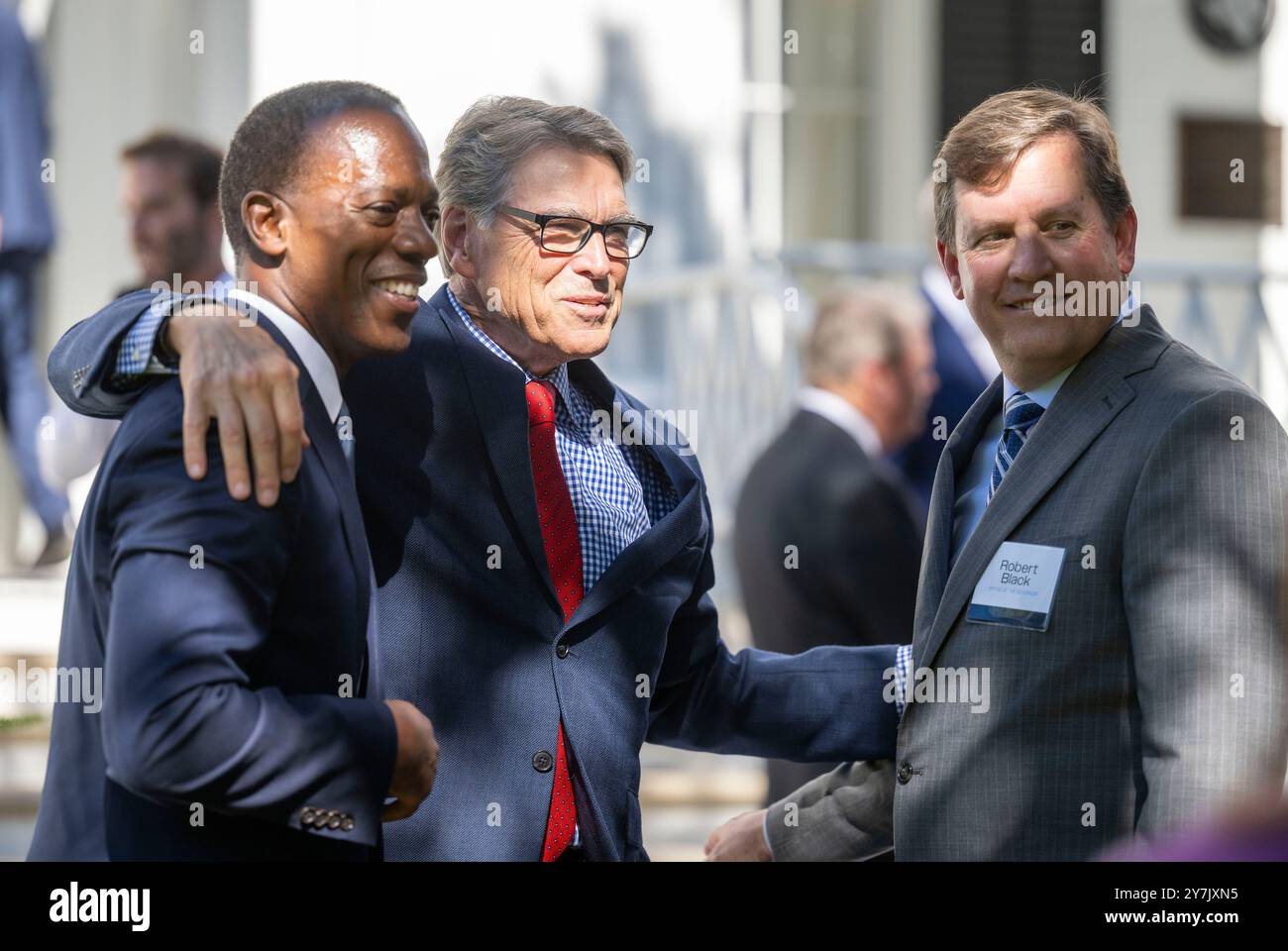 Austin Texas USA, September 30 2024: Former Texas Governor RICK PERRY ...