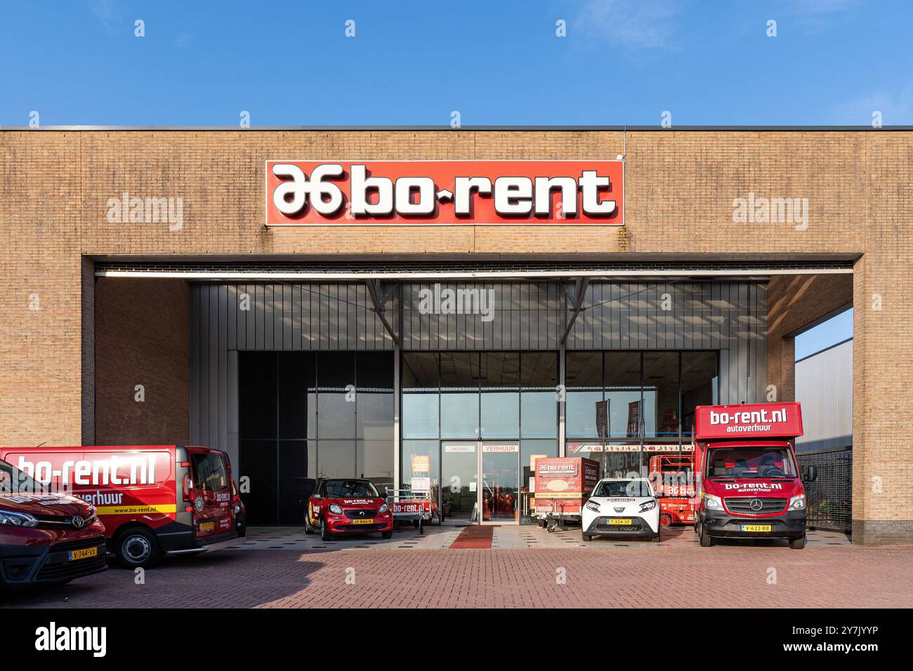 bo-rent rental store in Kampen, Netherlands Stock Photo - Alamy