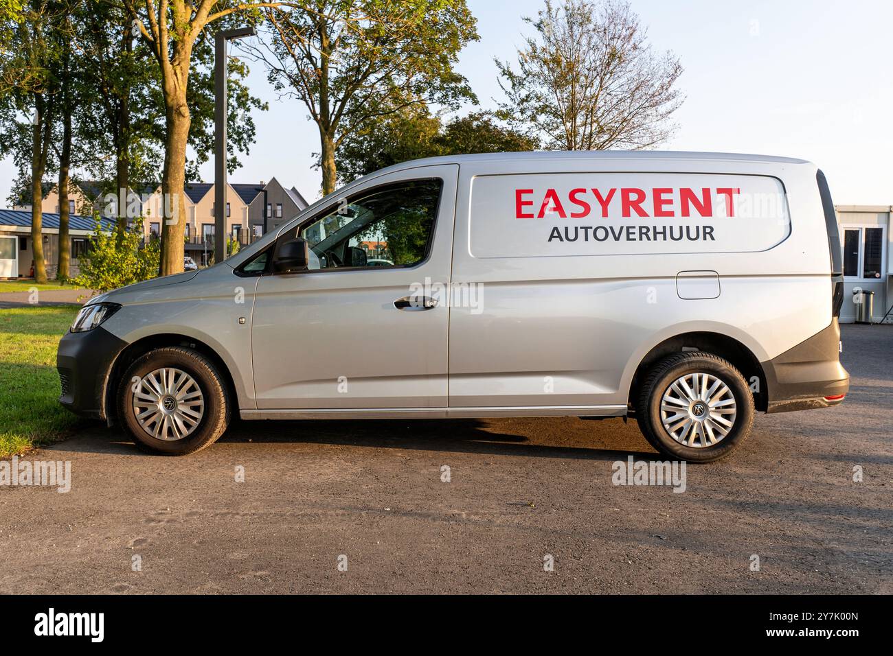 Easyrent Volkswagen Caddy rental van Stock Photo - Alamy