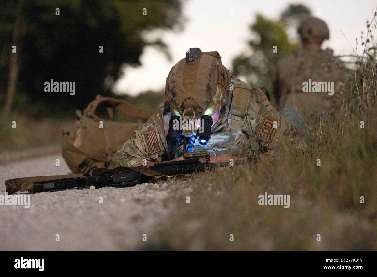 Camp Atterbury, Indiana, USA. 11th Sep, 2024. U.S. Air Force Staff Sgt ...
