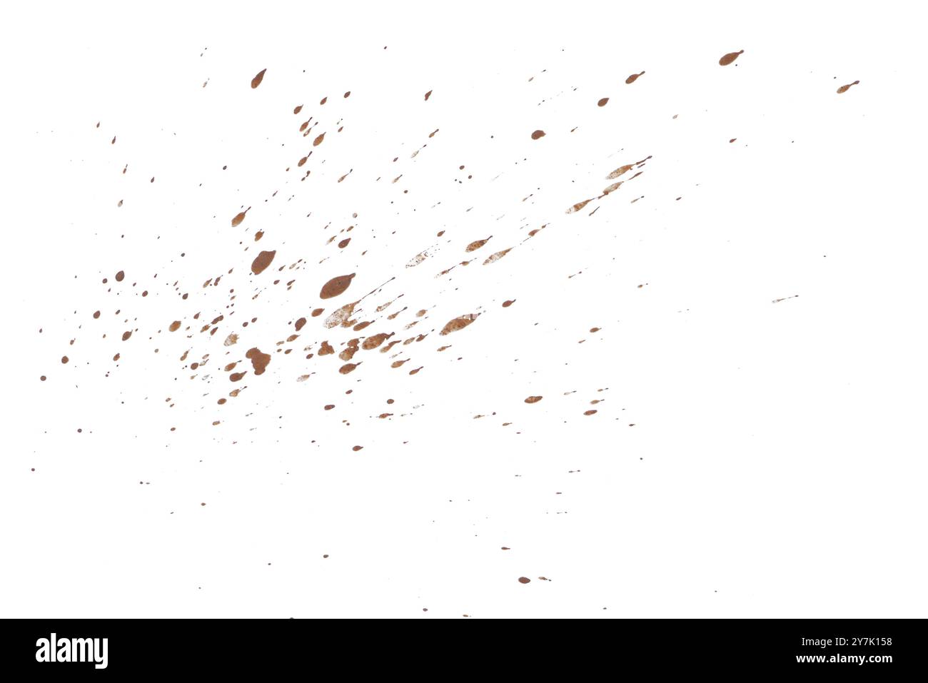 mud splash isolated on white background Stock Photo - Alamy