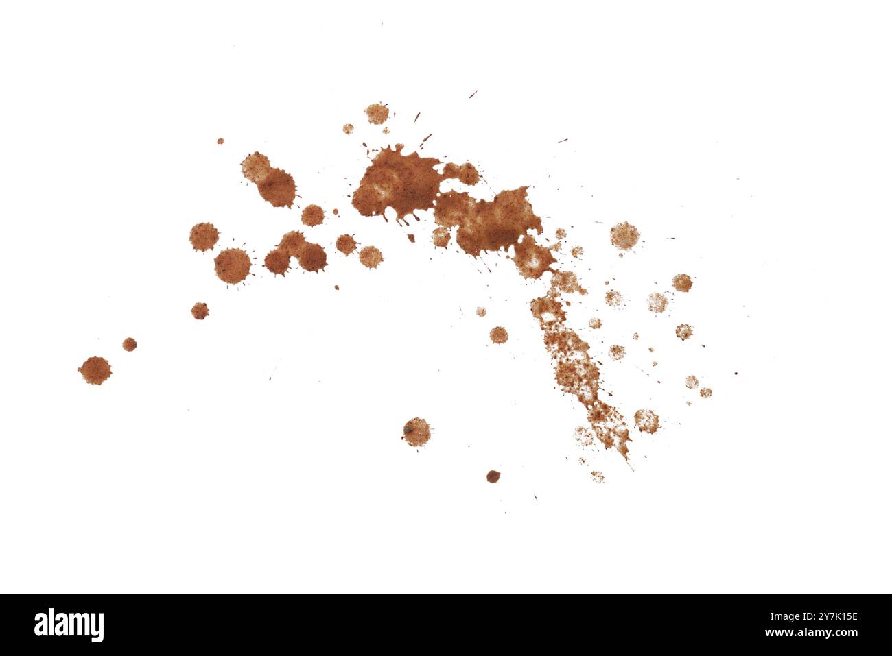 mud splash isolated on white background Stock Photo - Alamy