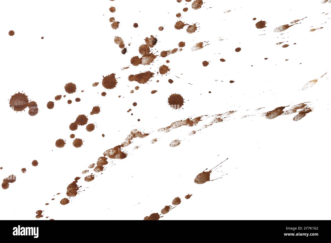 mud splash isolated on white background Stock Photo - Alamy