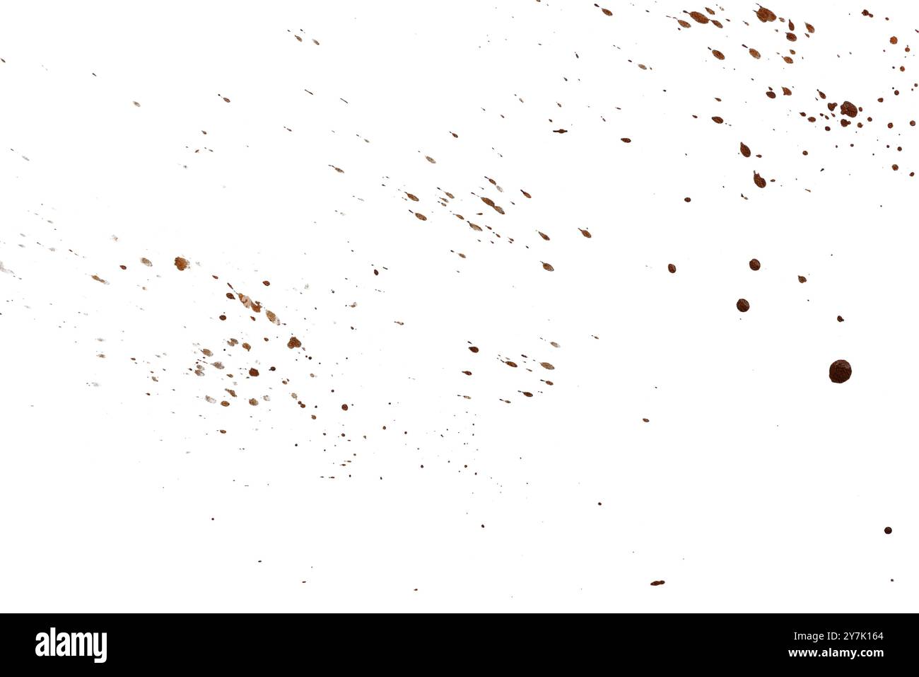 mud splash isolated on white background Stock Photo - Alamy