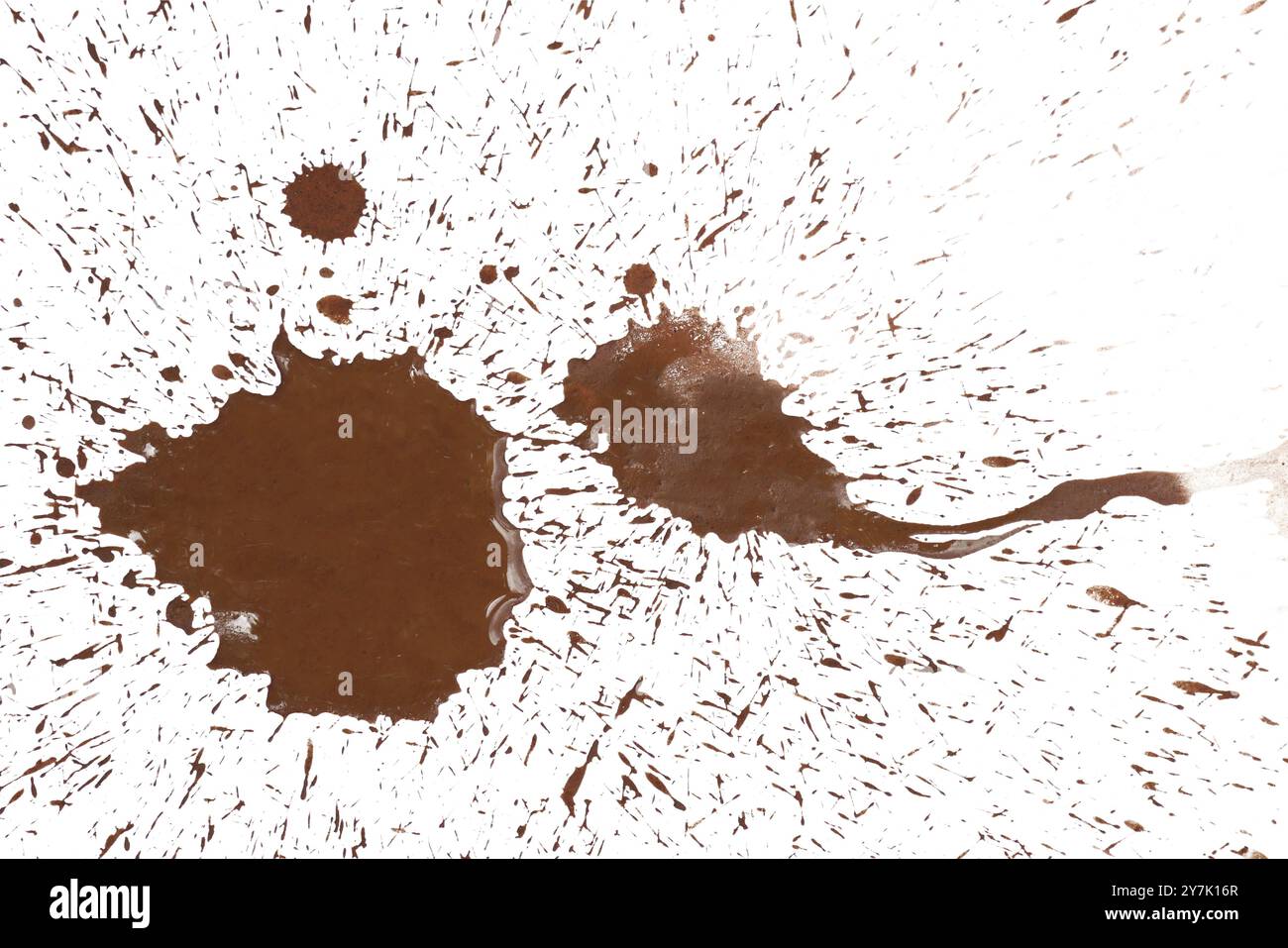 mud splash isolated on white background Stock Photo - Alamy