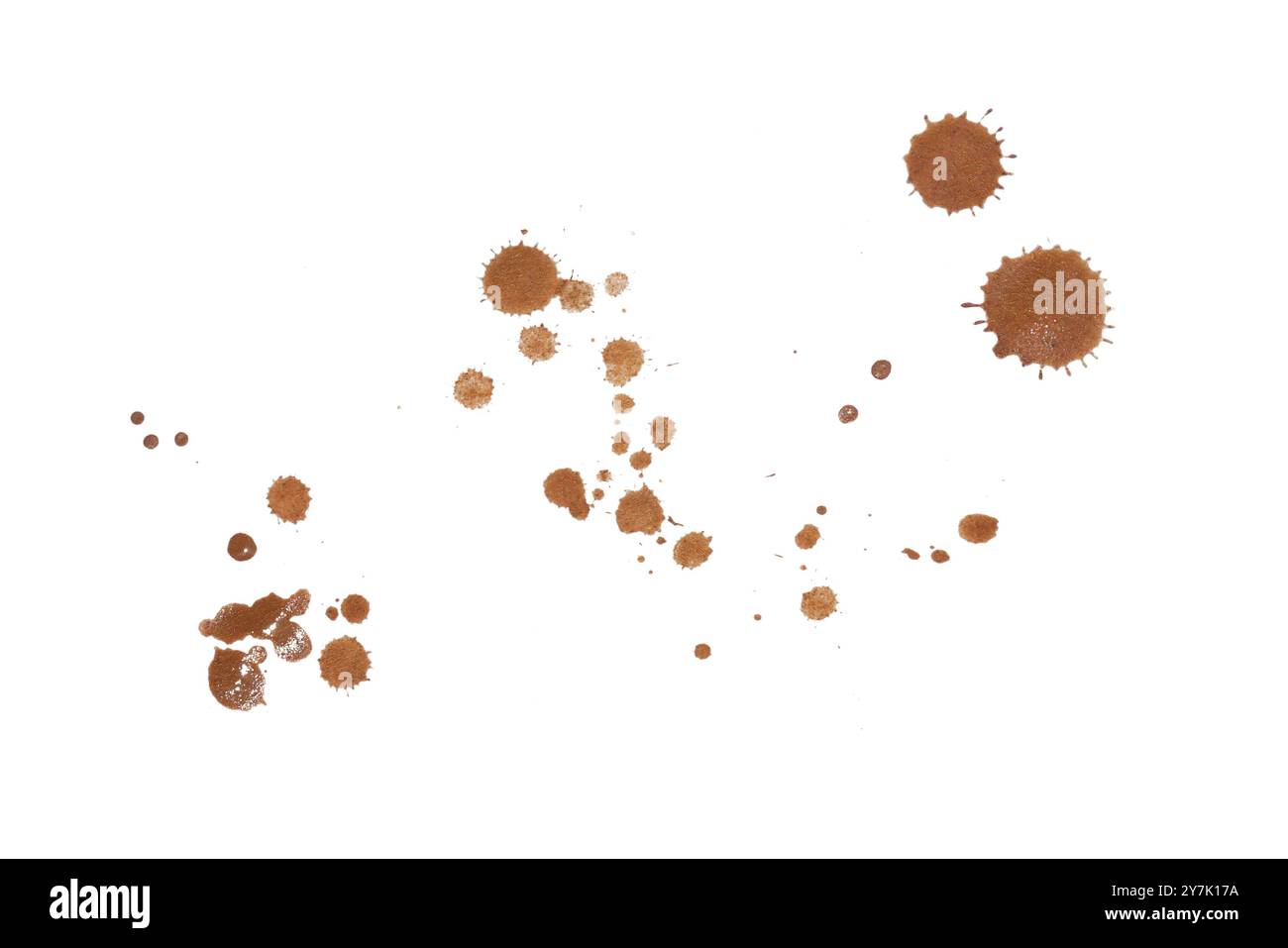mud splash isolated on white background Stock Photo - Alamy