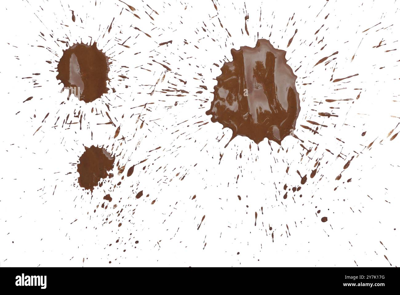 mud splash isolated on white background Stock Photo - Alamy