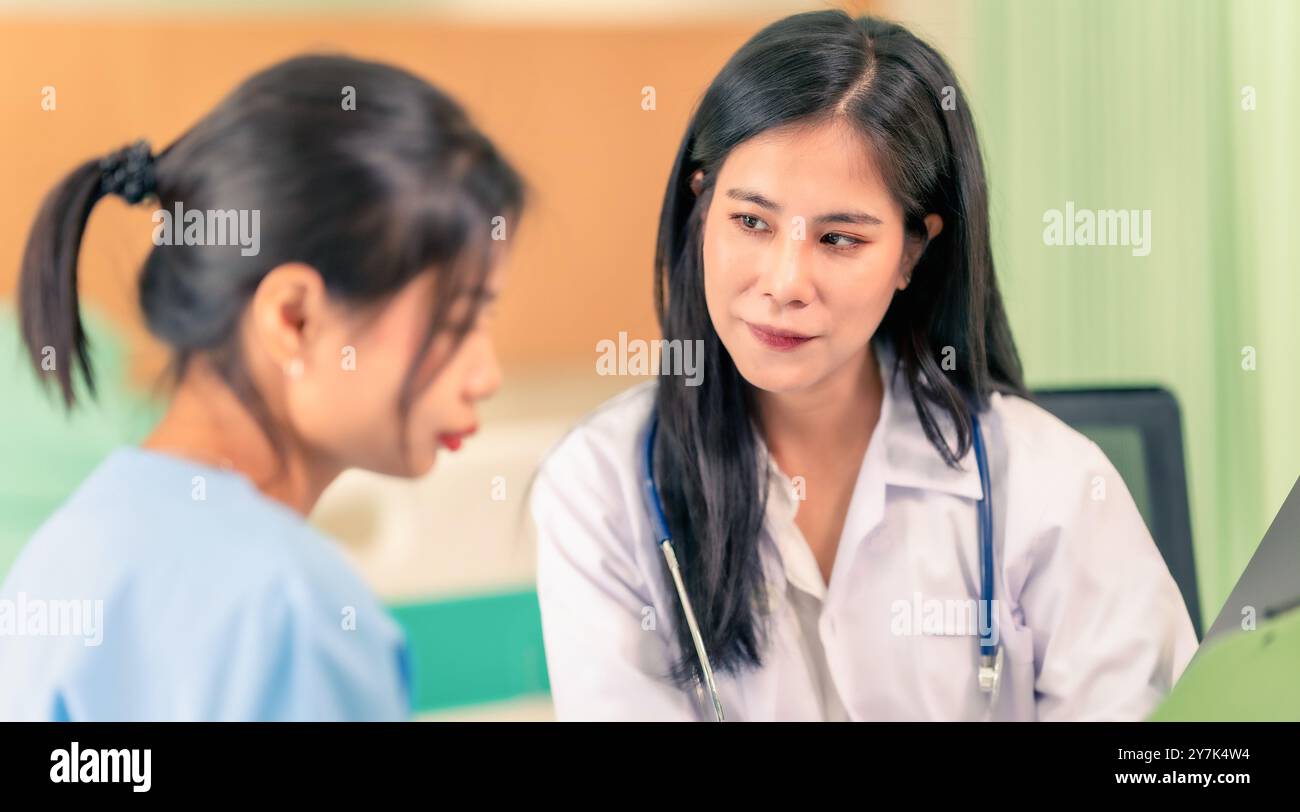 Professional woman doctor consultation in cosmetology clinic. Female ...