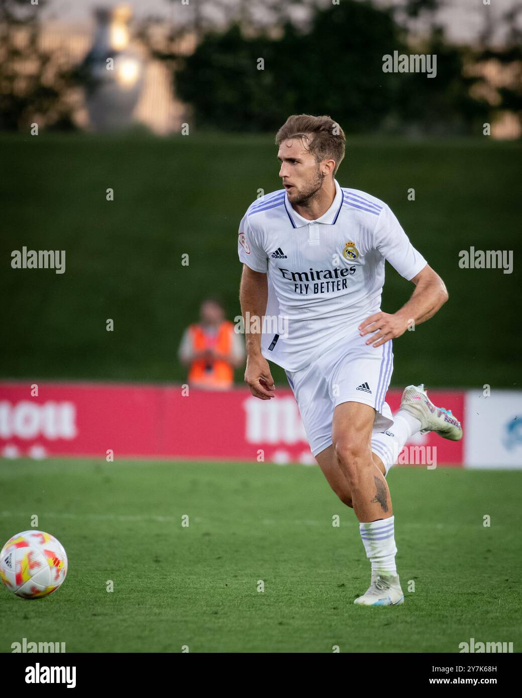 Madrid, Spain. 17 June, 2023. 1 RFEF League. Real Madrid Castilla vs ...