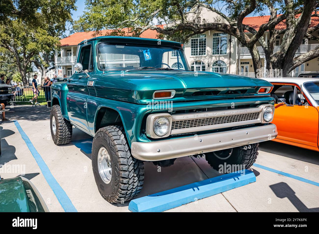 Gulfport, MS - October 03, 2023: High perspective front corner view of ...