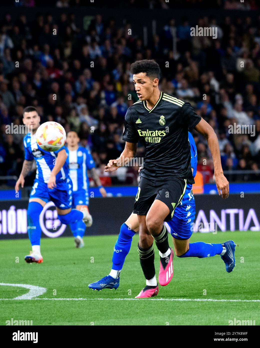 Coruña, Spain. 12 March, 2024. 1 RFEF League. RC Deportivo de la Coruña ...