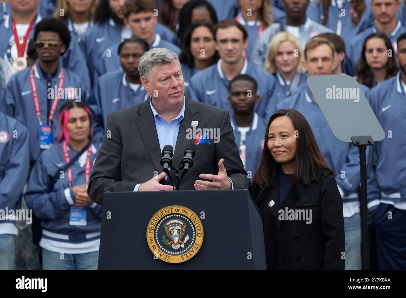 Washington, United States Of America. 30th Sep, 2024. Jim Huske, Parent ...