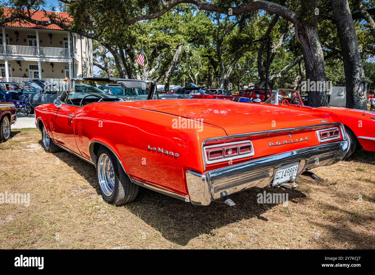 Gulfport, MS - October 03, 2023: High perspective rear corner view of a ...