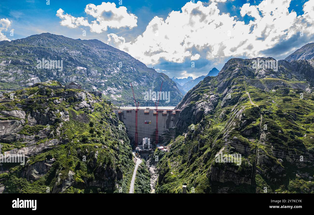 Luftaufnahme schweizer alpen hi-res stock photography and images - Alamy