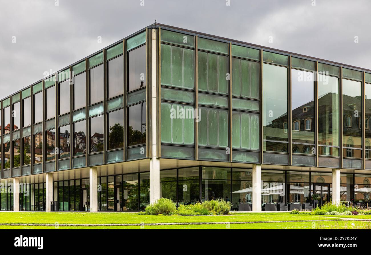 Stuttgart, Germany, 3th Jun 2024: View of the Stuttgart state ...