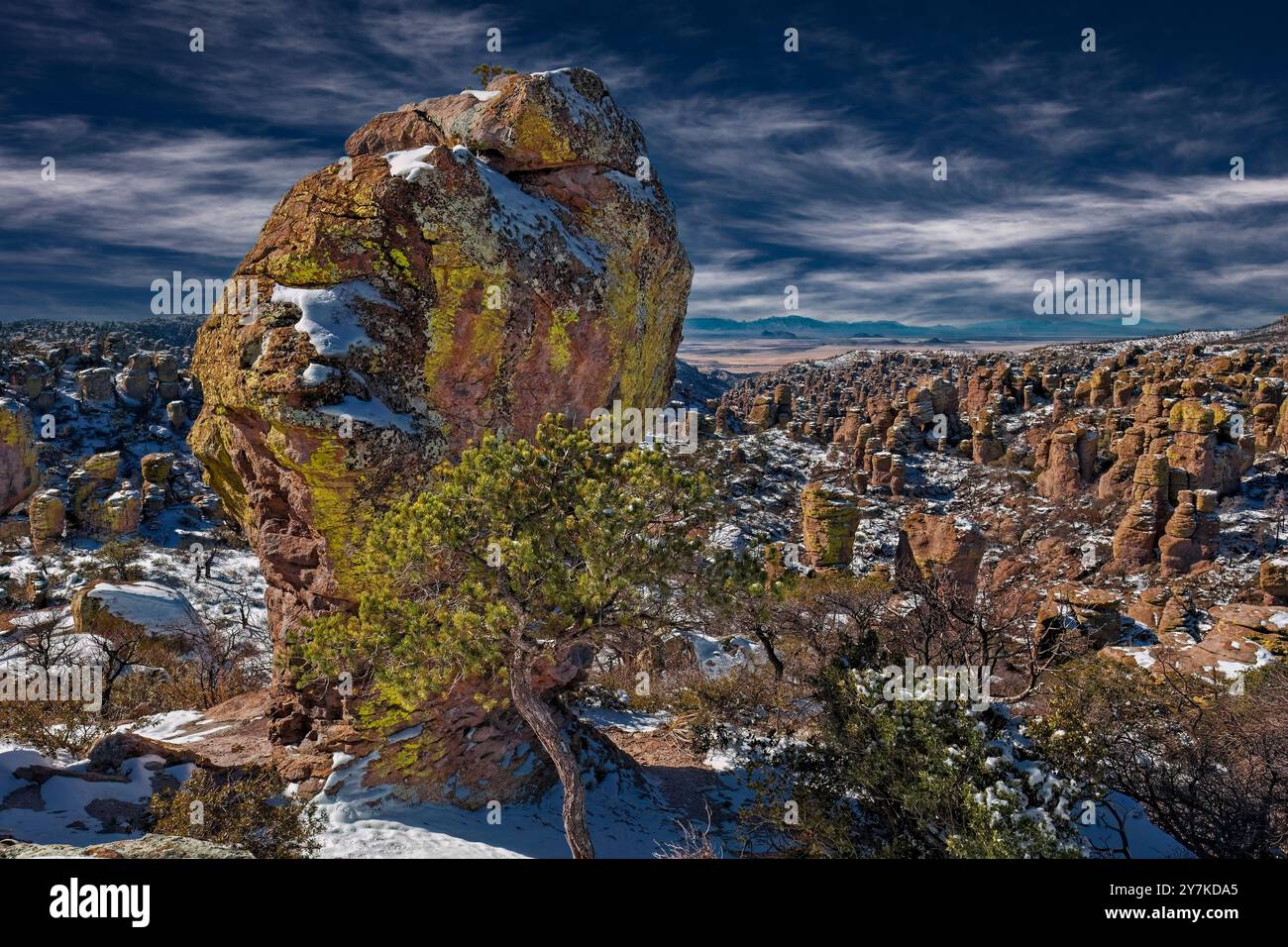 Land of the Standing-Up Rocks, Volcanic rhyolite Deposition, Chiricahua ...