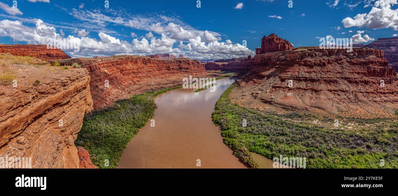 Thelma and Louise Point, Colorado River, Moab, UT Stock Photo - Alamy