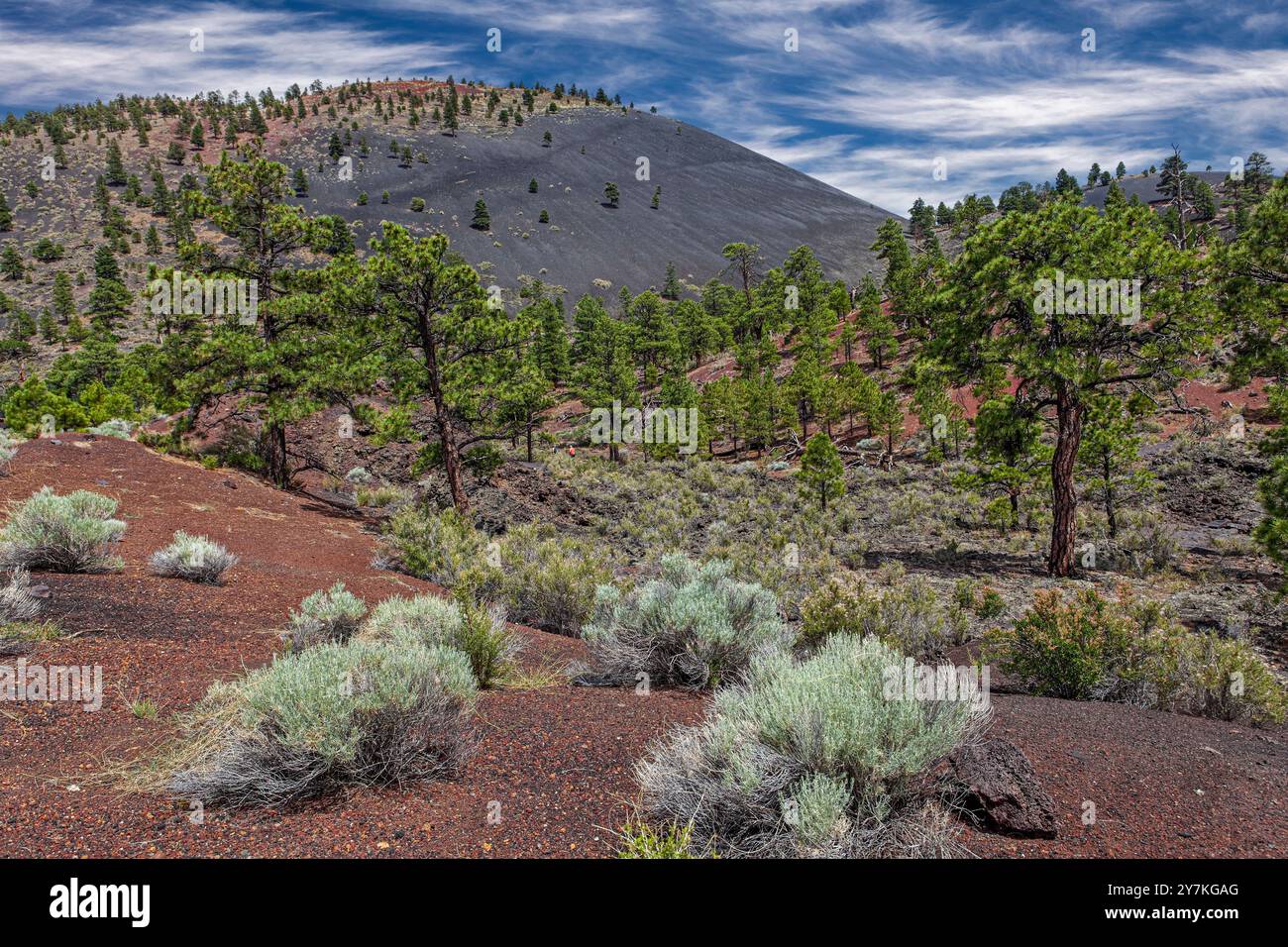 Sunset Crater National Monument Stock Photo - Alamy