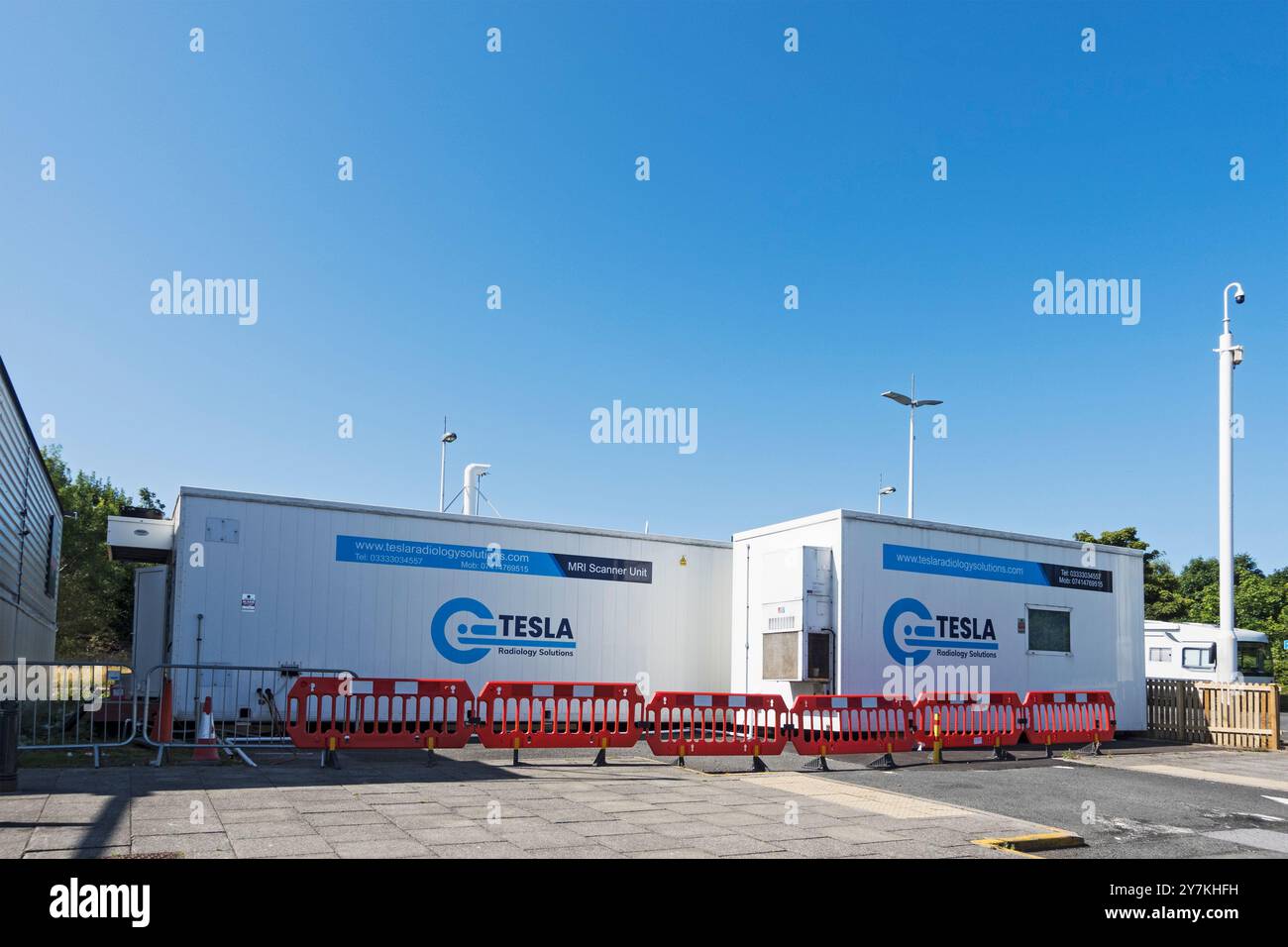 Tesla Radiology Solutions Ltd MRI scanner at Royal Quays, North Shields ...