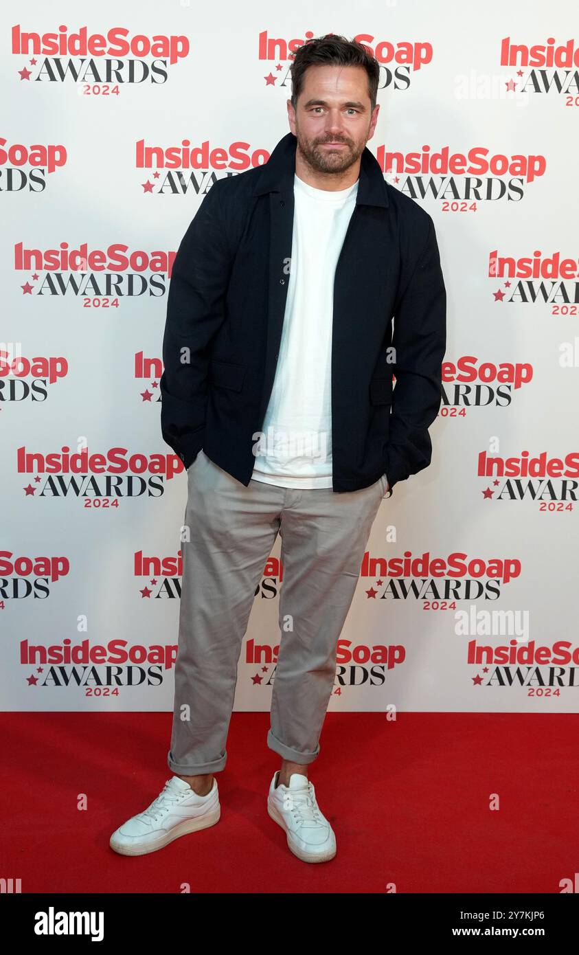 Michael Stevenson at the Inside Soap Awards, at Salsa Temple in London ...