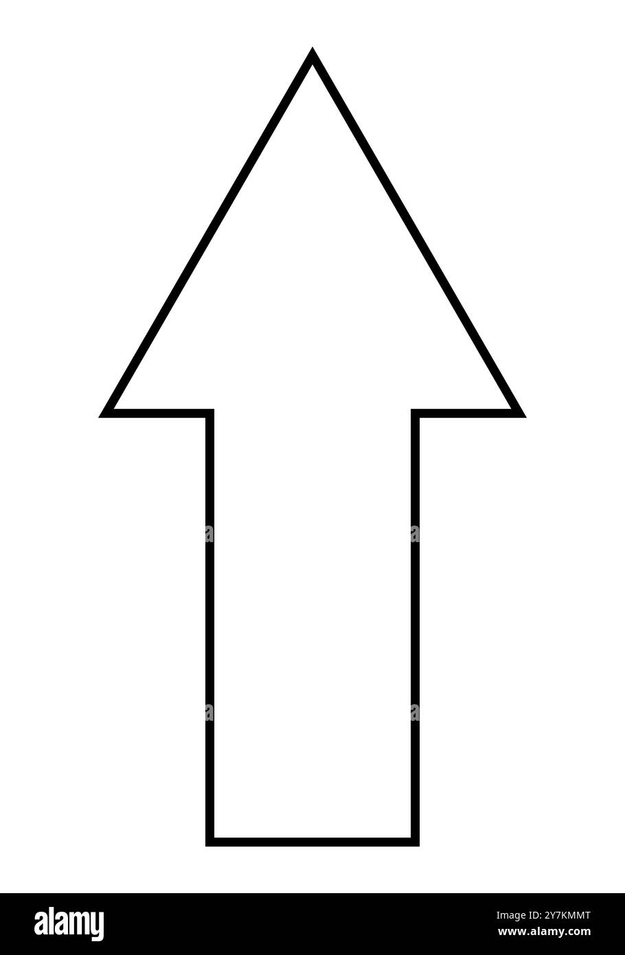 Up Arrow Clipart Black And White