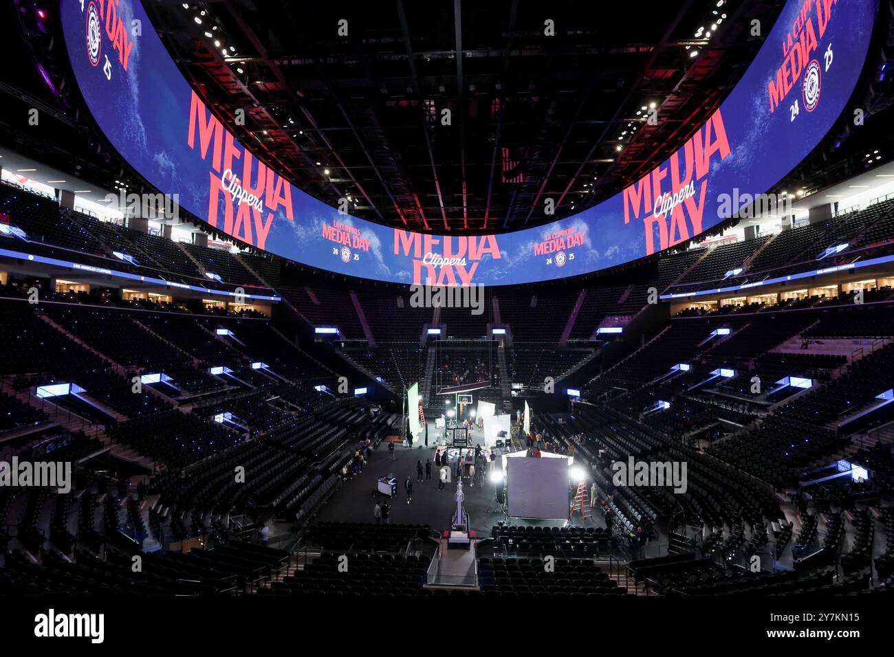 LA Clippers guard Jordan Miller poses during the NBA basketball team's ...