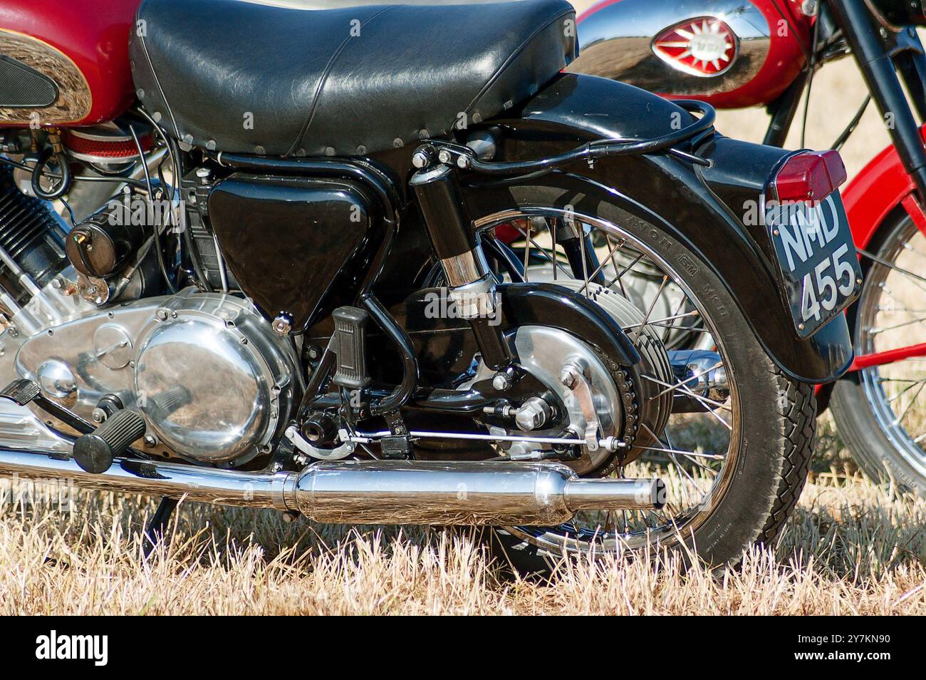 1962 Panther motorcycle on display at Ackworth Classic Vehicle Rally ...
