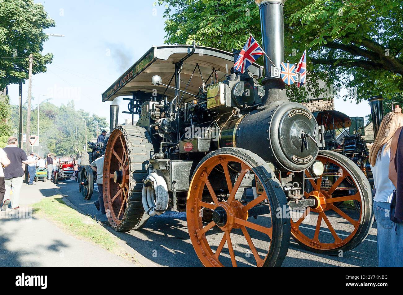 Steam engine enthusiasts gather for drinks at the Brown Cow in Ackworth ...