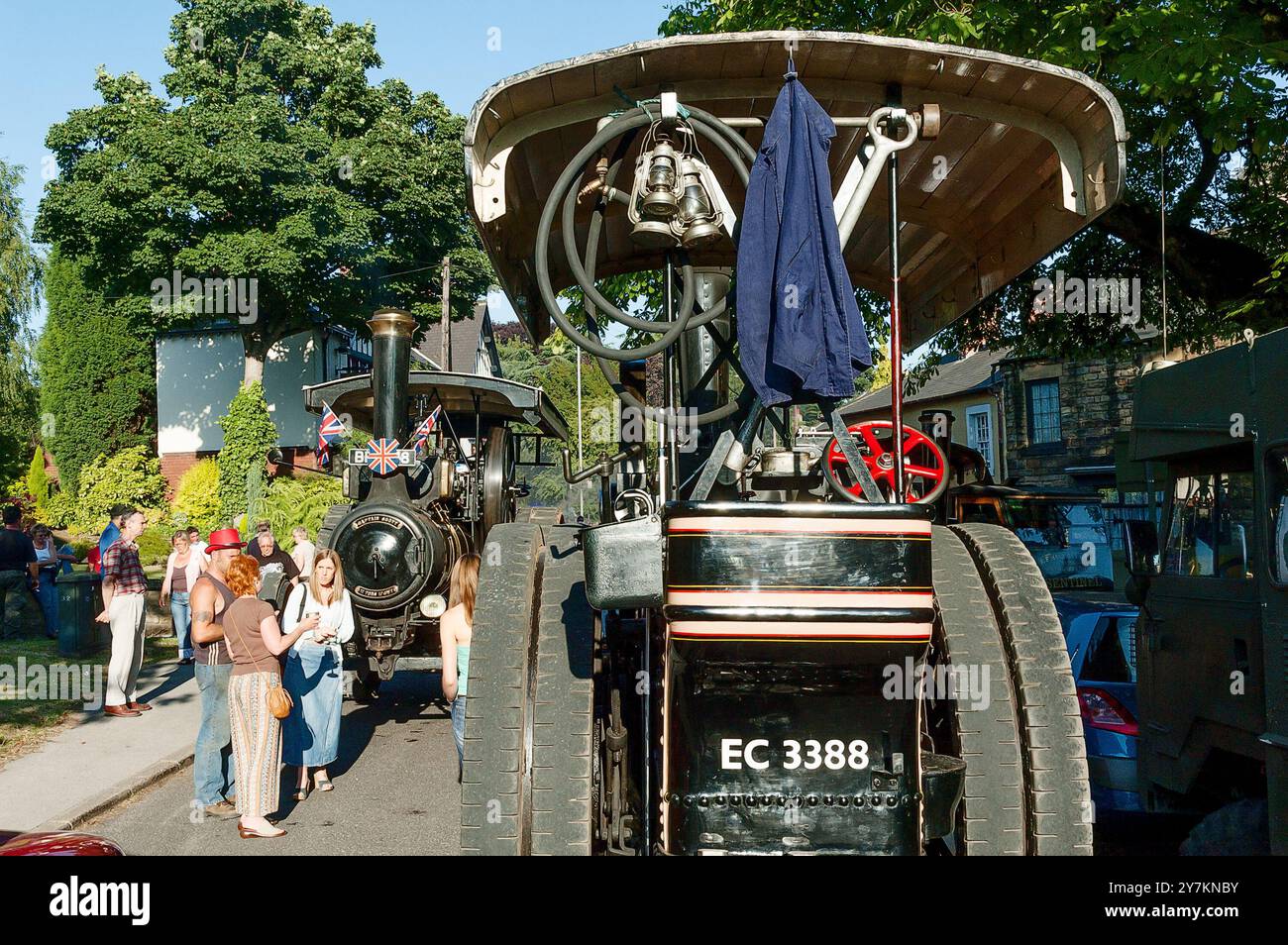 Steam engine enthusiasts gather for drinks at the Brown Cow in Ackworth ...