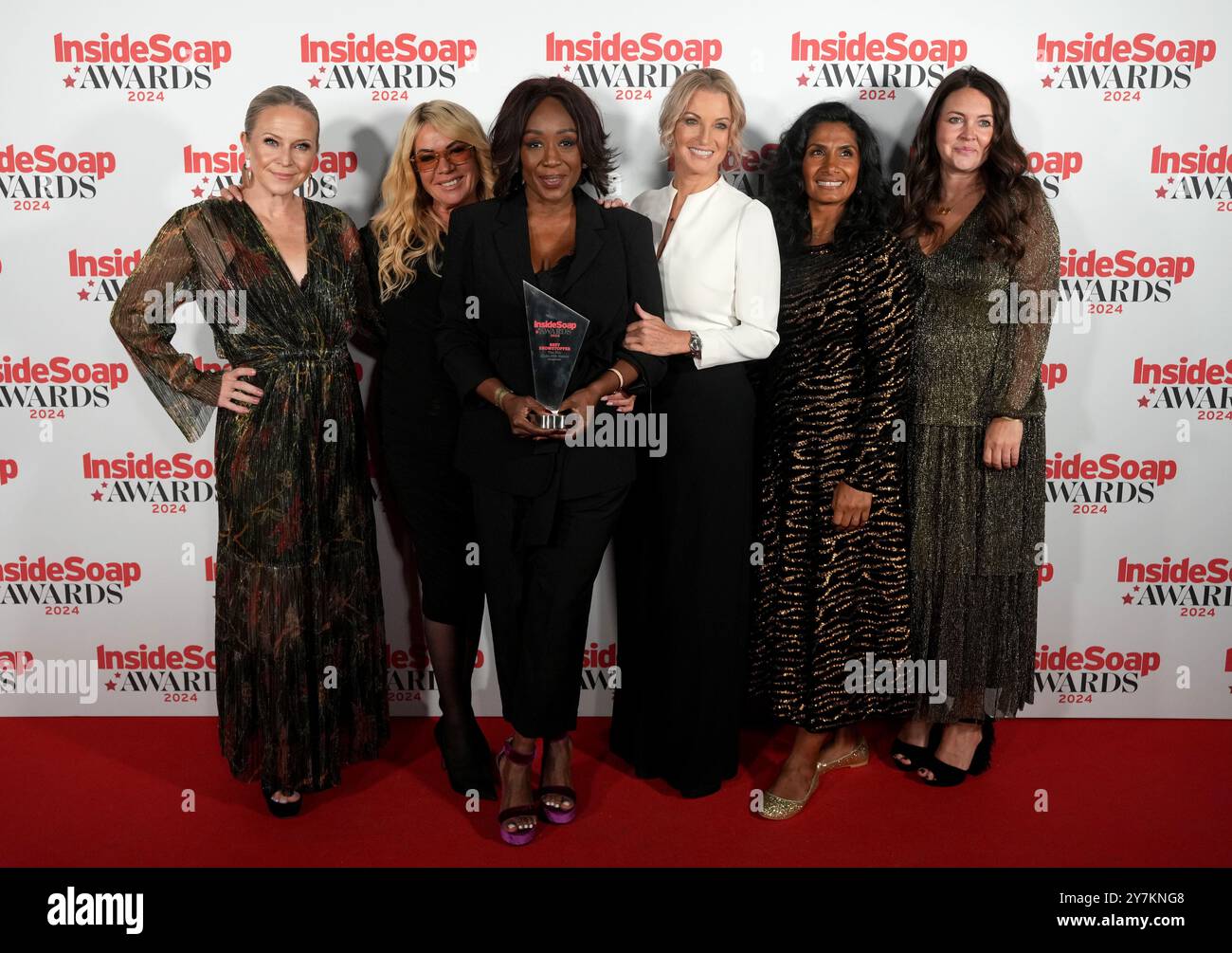 (left to right) Kellie Bright, Letitia Dean, Diane Parish, Gillian ...