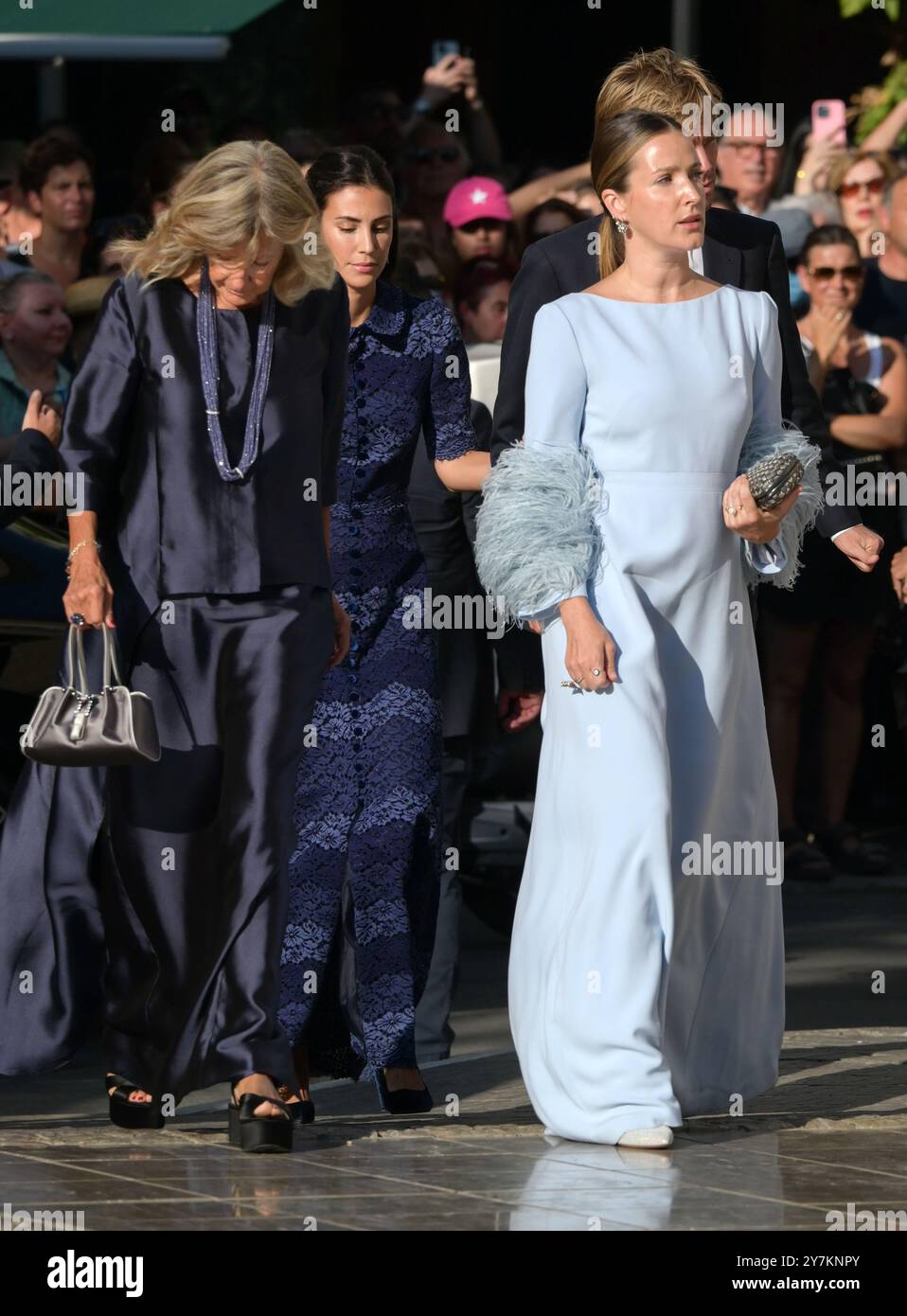 Athens, Greece. 28 September 2024. Members of the royal family of ...