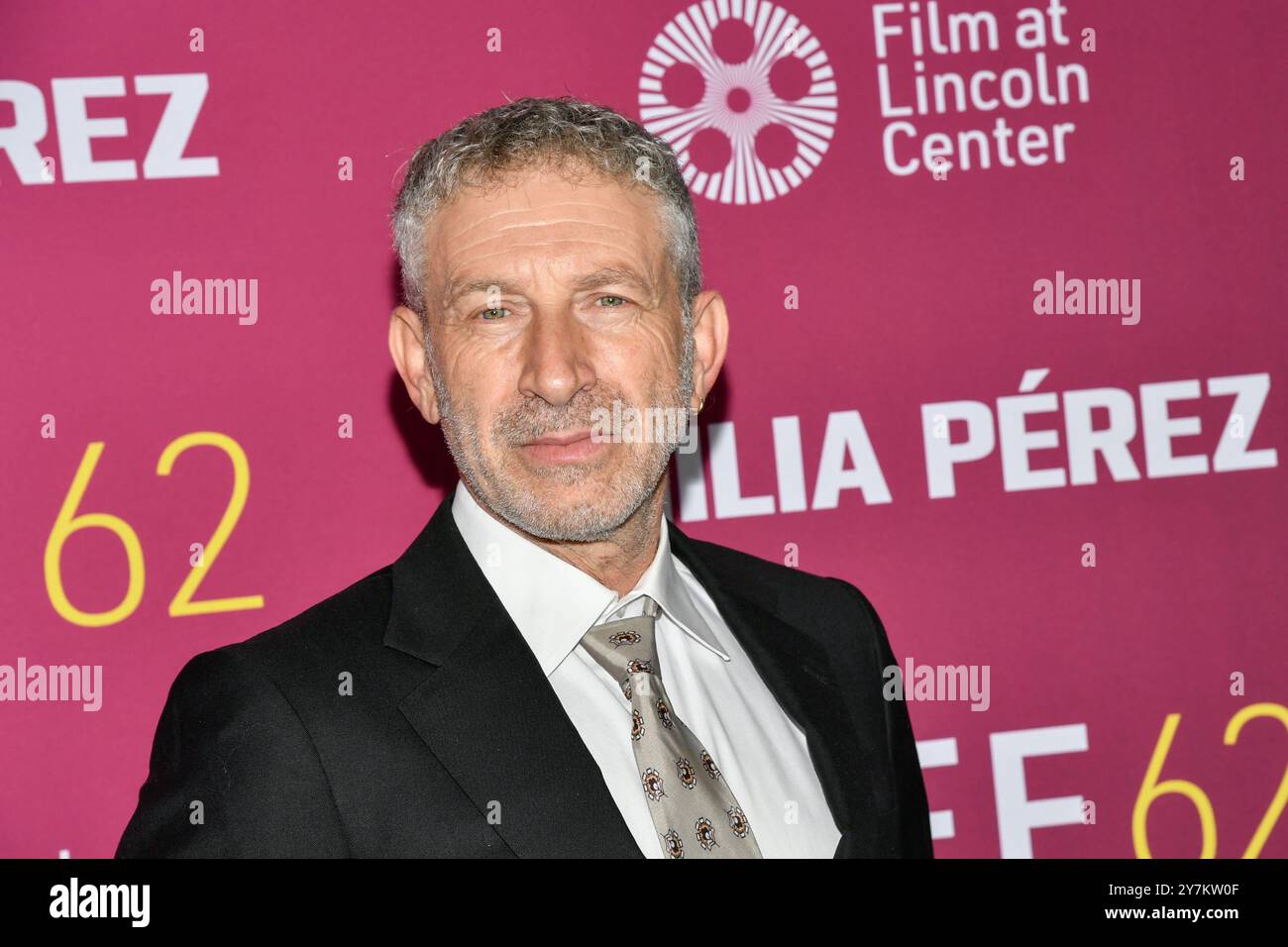 Mark Ivanir attends the premiere of "Emilia Perez" at Alice Tully Hall ...