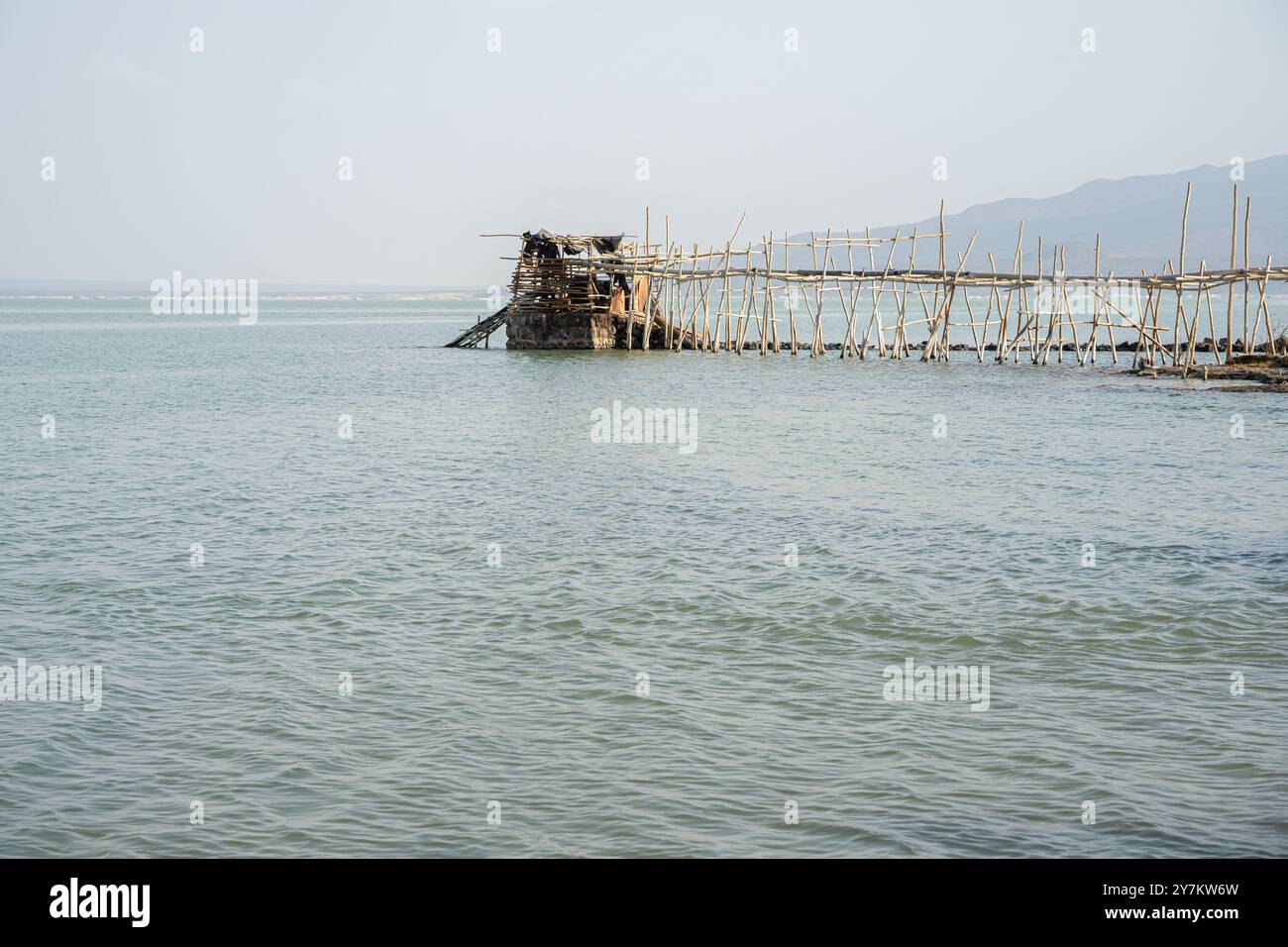 Lake Afrera (Lake Afdera), Danakil Depression, Afar Region, Ethiopia ...