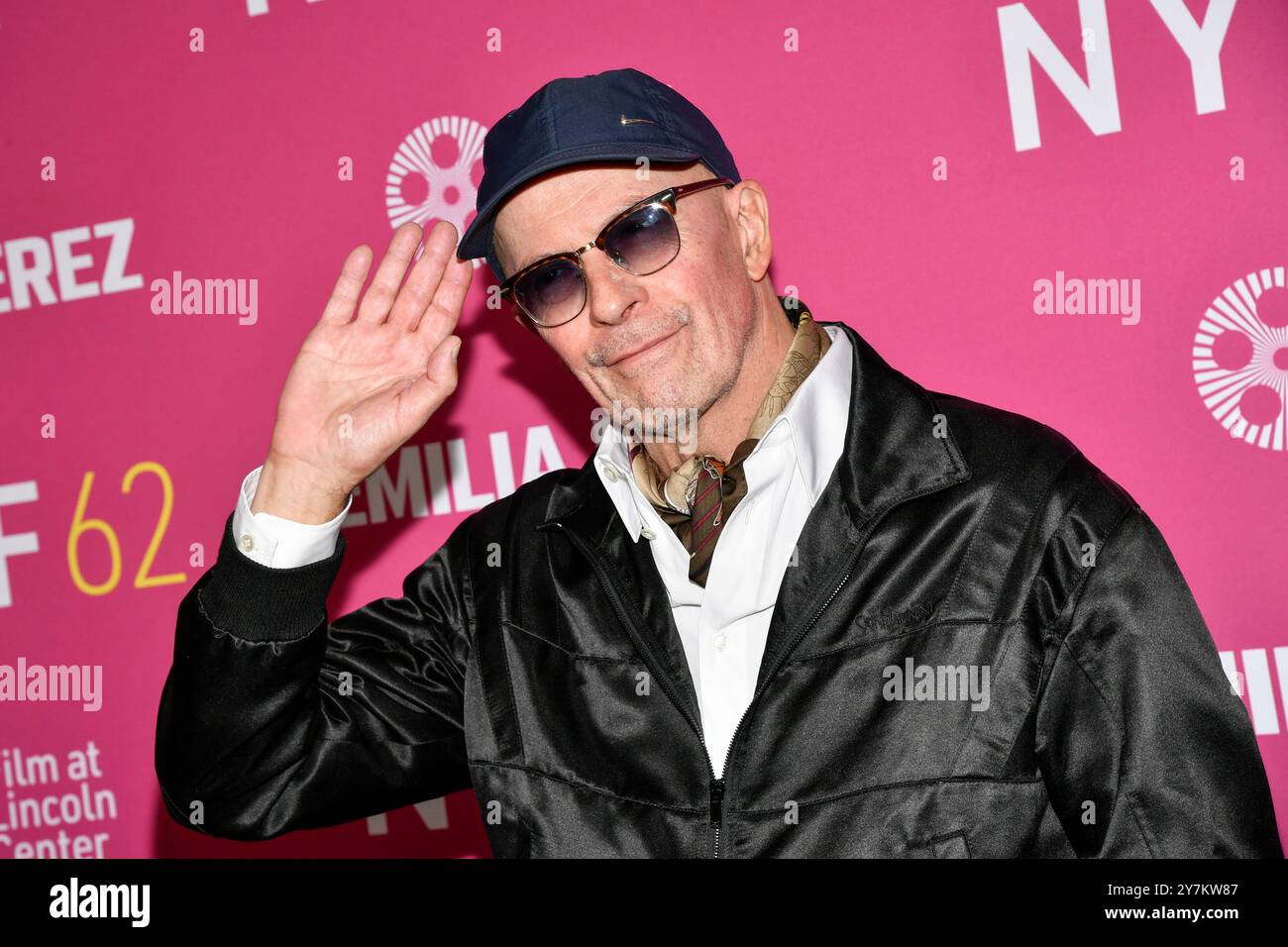 Jacques Audiard attends the premiere of "Emilia Perez" at Alice Tully ...