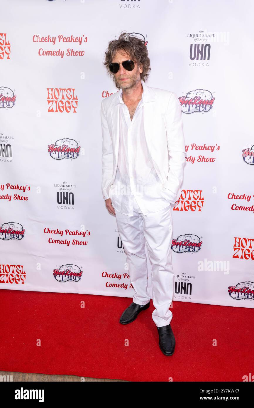 Los Angeles, USA. 29th Sep, 2024. Musician Nathan Cowles attends Hugh ...