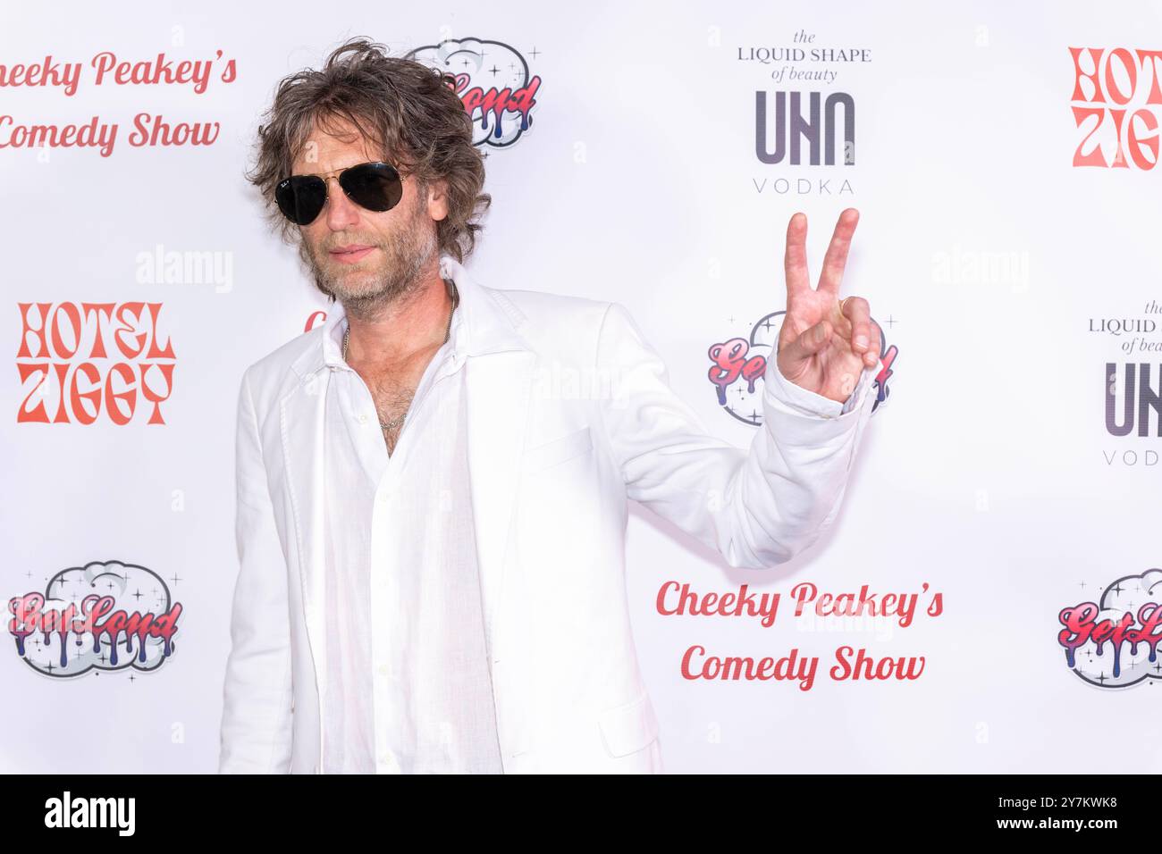 Los Angeles, USA. 29th Sep, 2024. Musician Nathan Cowles attends Hugh ...