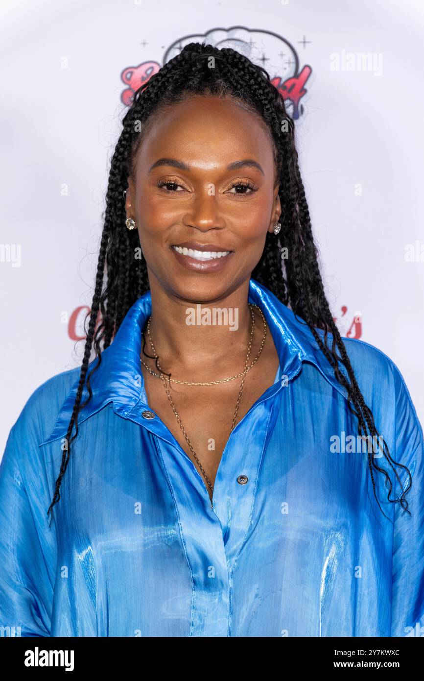 Los Angeles, USA. 29th Sep, 2024. Actress Chanda Wallace attends Hugh ...
