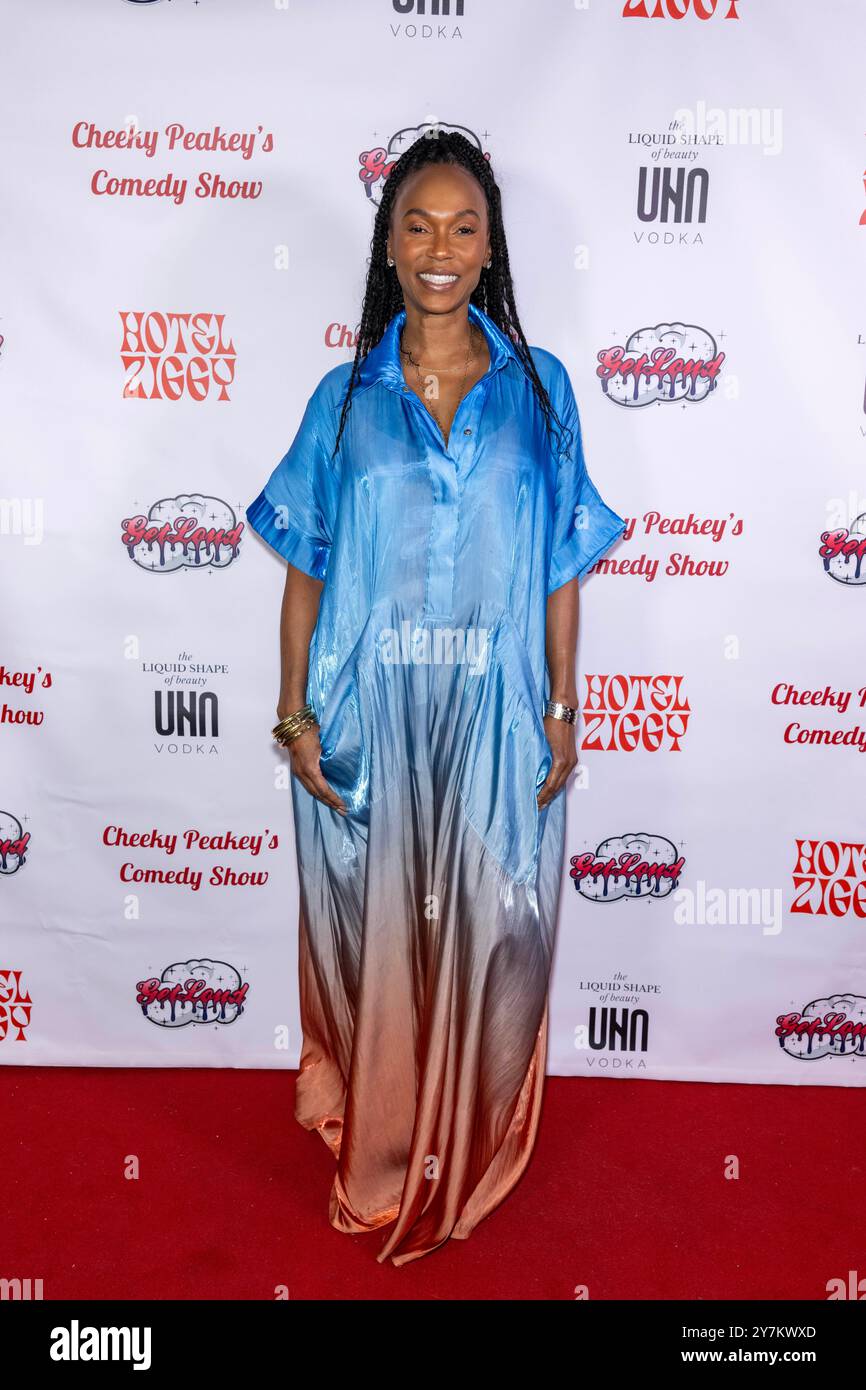 Los Angeles, USA. 29th Sep, 2024. Actress Chanda Wallace attends Hugh ...