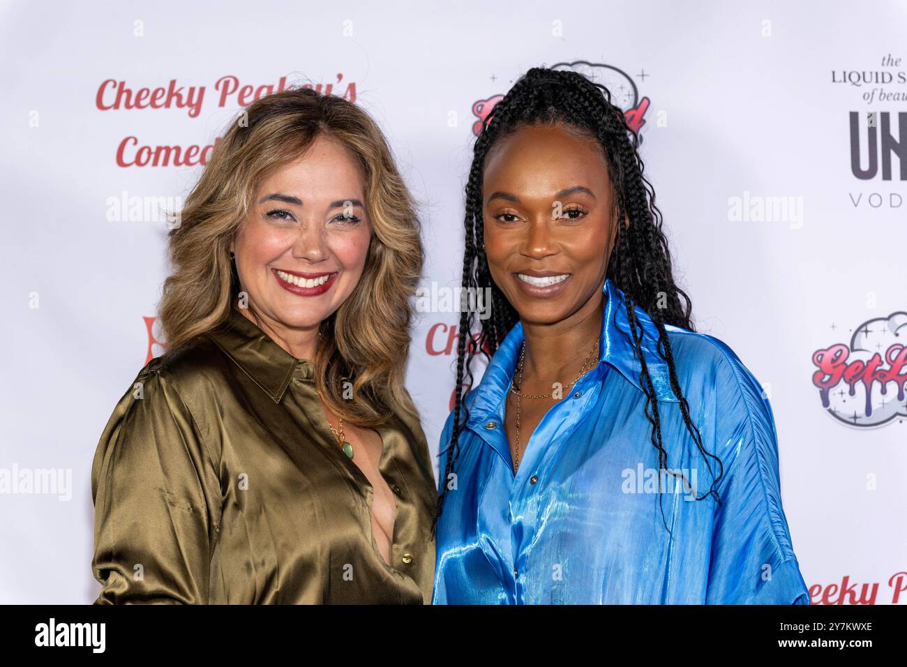 Los Angeles, USA. 29th Sep, 2024. Actress Serah Henesey, Actress Chanda ...