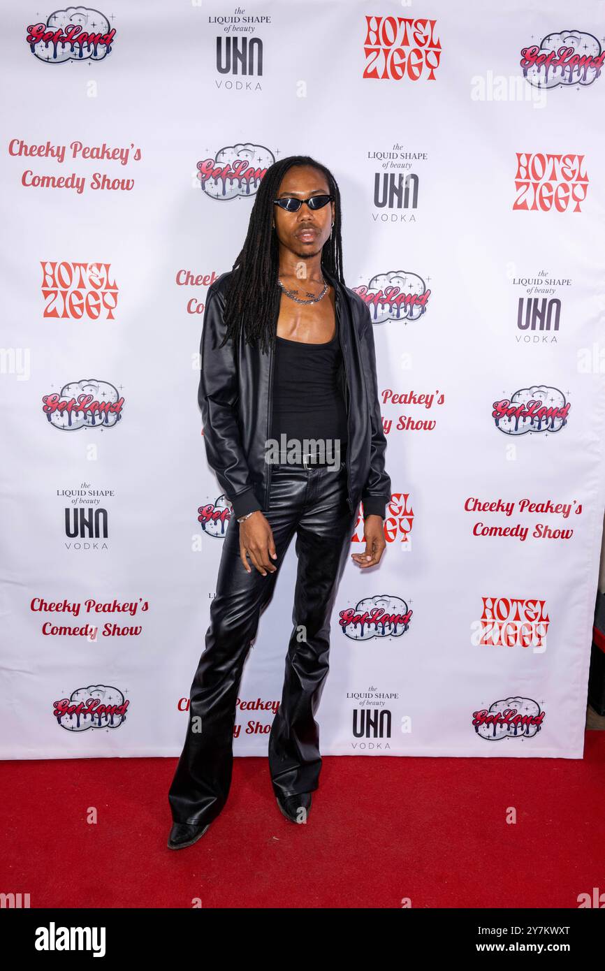 Los Angeles, USA. 29th Sep, 2024. Actor Travis White attends Hugh ...
