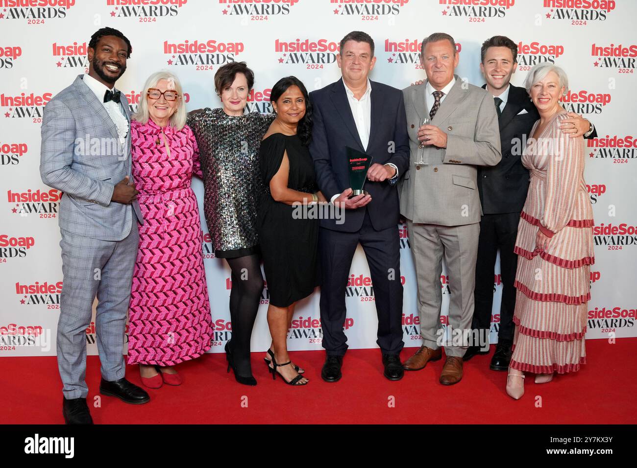 Retransmitted added name of producer Mike Hobson (left to right) Dex ...