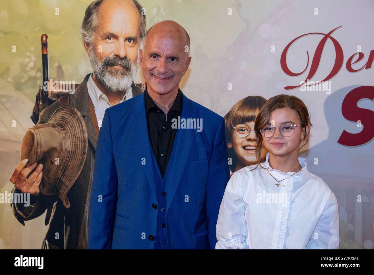left to right Christoph Maria HERBST, actor, Yuna BENNETT, actress ...