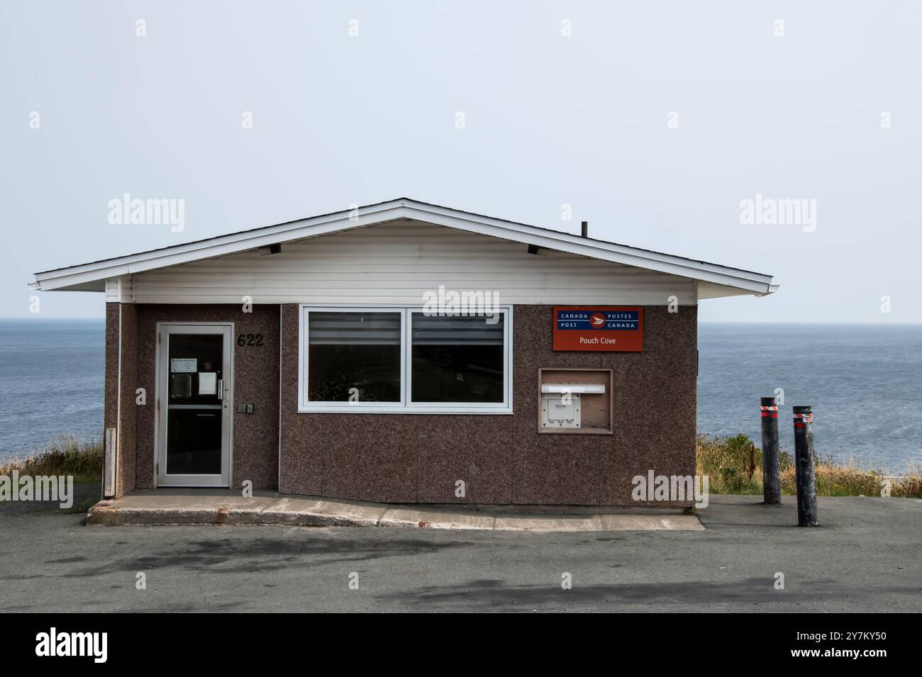 Post office on Main Road in Pouch Cove, Newfoundland & Labrador, Canada ...