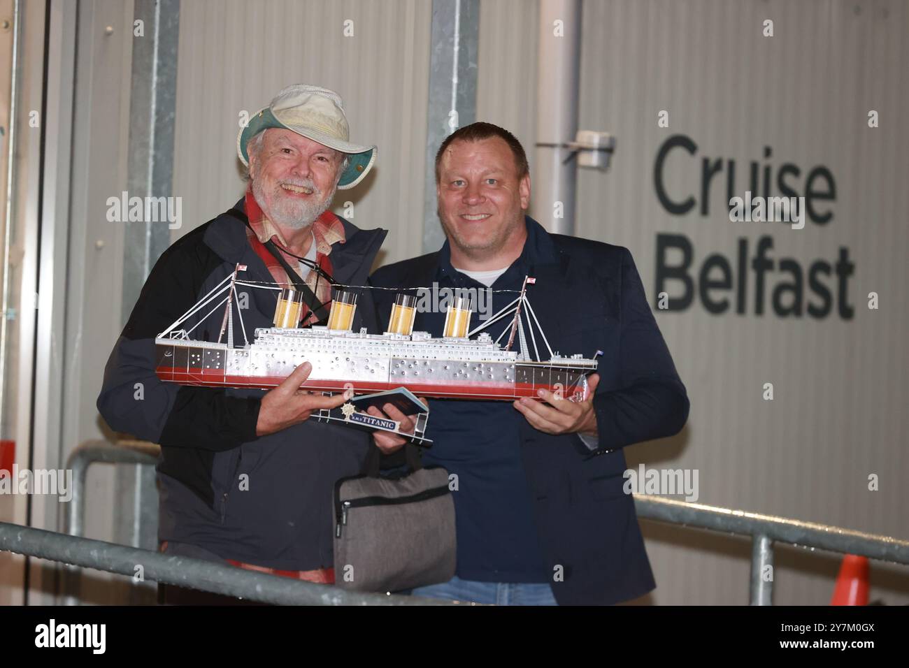 CEO of Villa Vie Residences Mikael Petterson with passenger Andy ...